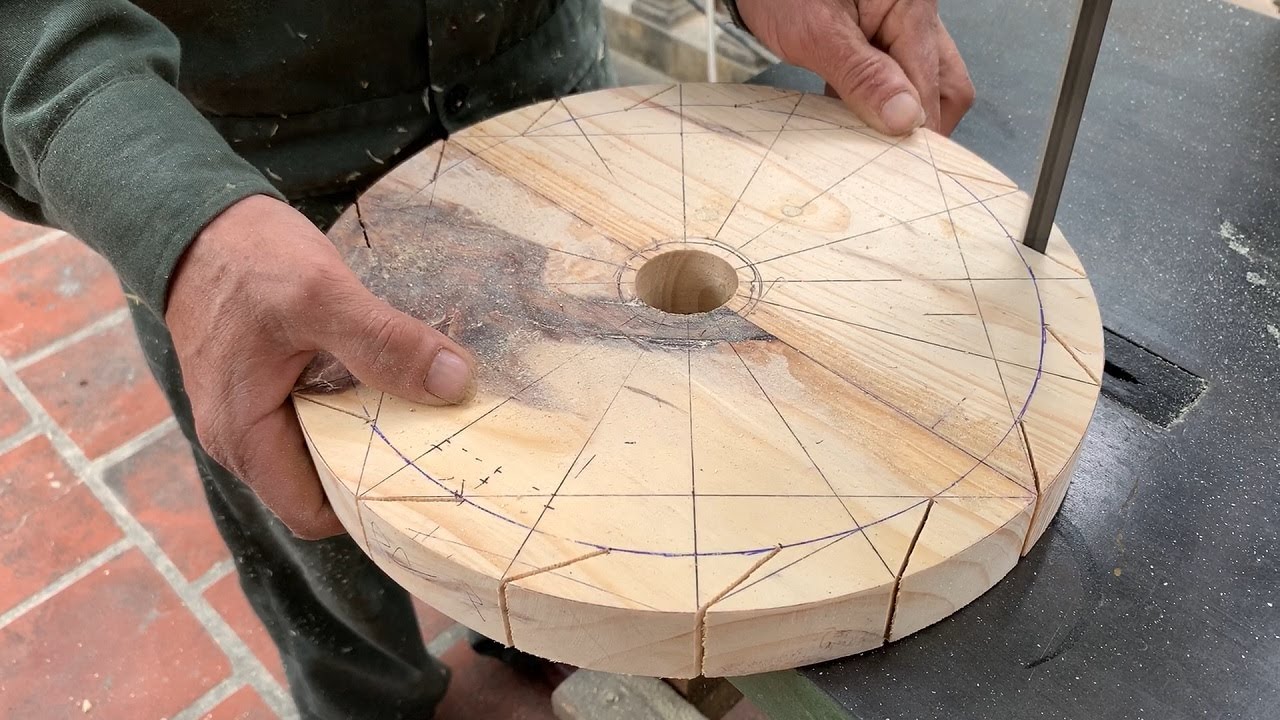Ingenious Handmade Woodworking // How To Decorative Lights In A Modern ...