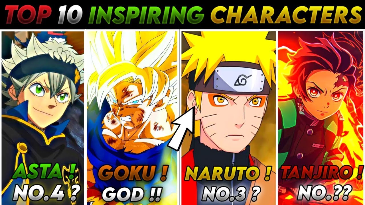 Top 10 Anime Characters Who Inspired The Entire World [ Hindi ] #anime ...
