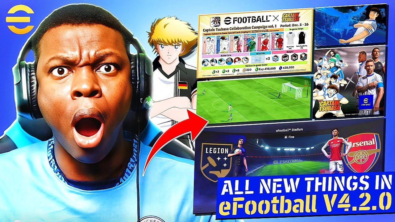ALL NEW UPDATES IN eFOOTBALL v4.2.0 UPDATE🔥🔥 - YouTube