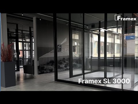 Framex SL 3000. Cold sliding aluminum system - YouTube