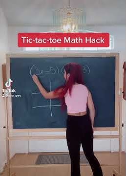 Tic-Tac-Toe But Make It Math TikTok Challenge - YouTube