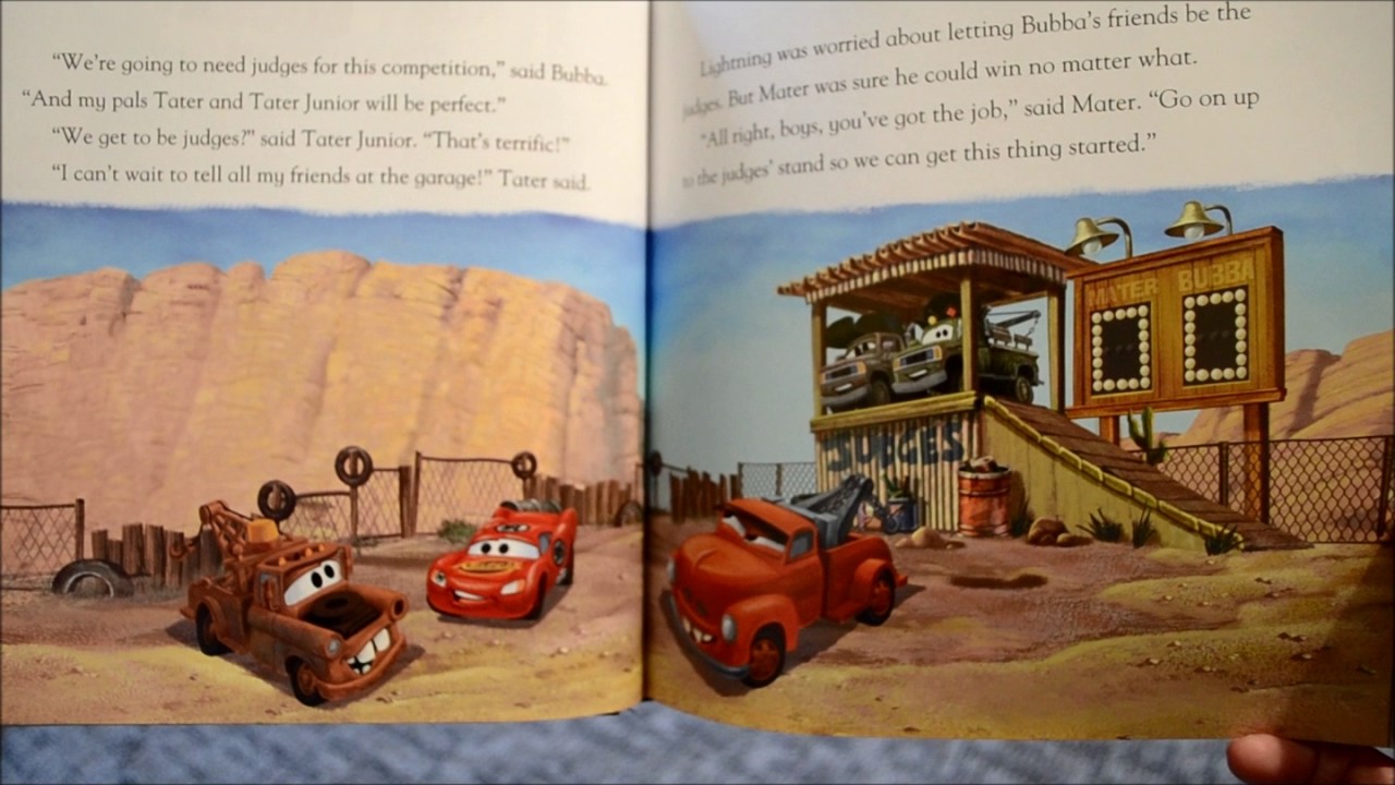 Cars Storybook Ch6 Rumble at the Rust Bucket - YouTube