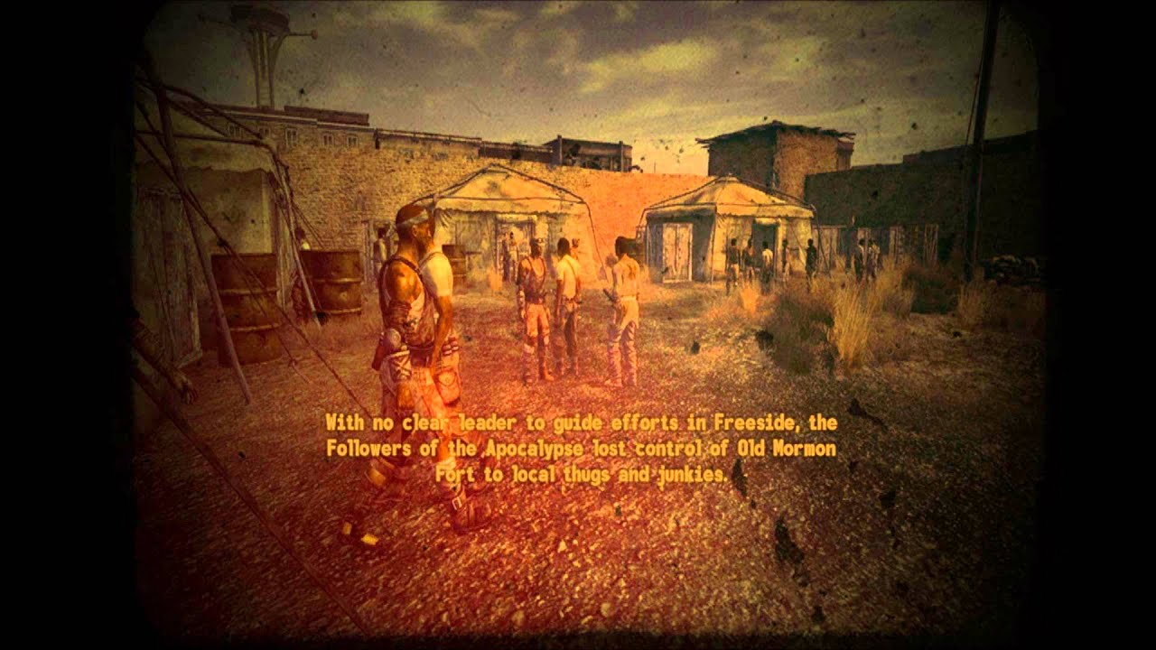 The Ending in Fallout: New Vegas if you go it alone and basically kill ...