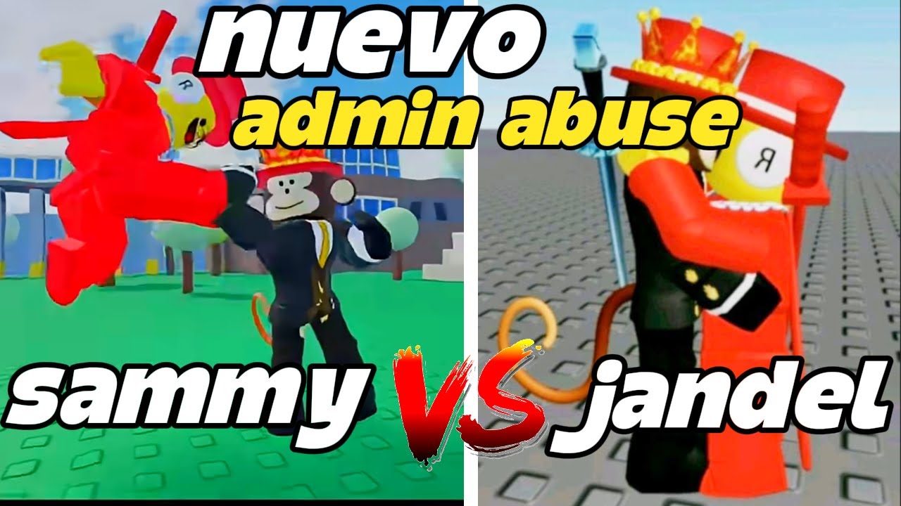 SAMMY VS JANDEL NUEVO ADMIN ABUSE EN ROBA UN BRAINROT HORARIOS - YouTube