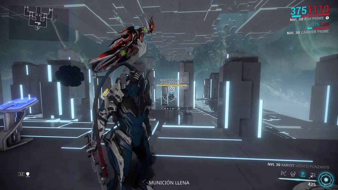 Warframe: Eliminar Mastodonte Juggernaut nivel 500 de un solo golpe ...