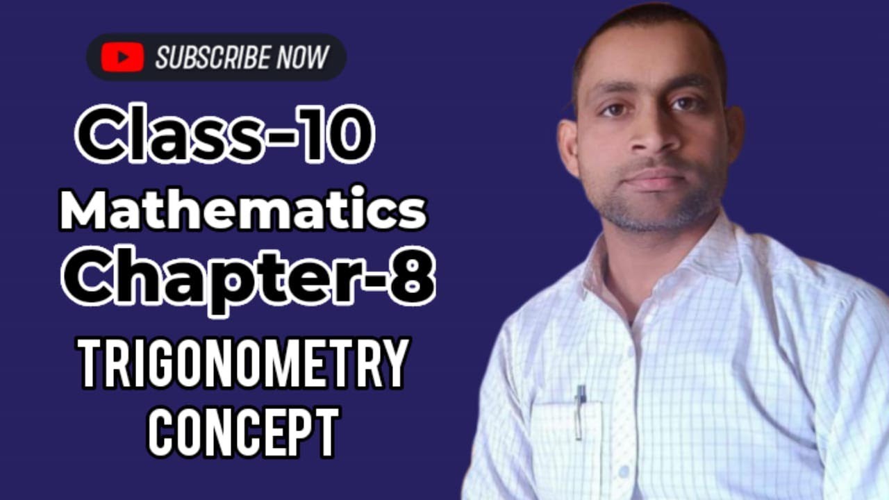 Class 10 Mathematics chapter 8 Trigonometry basic concept - YouTube