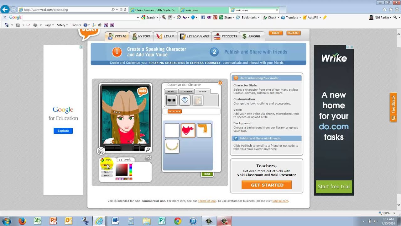 Voki Tutorial - YouTube