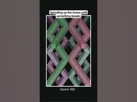 Speeding up until something breaks #asmr #satisfying #physics - YouTube