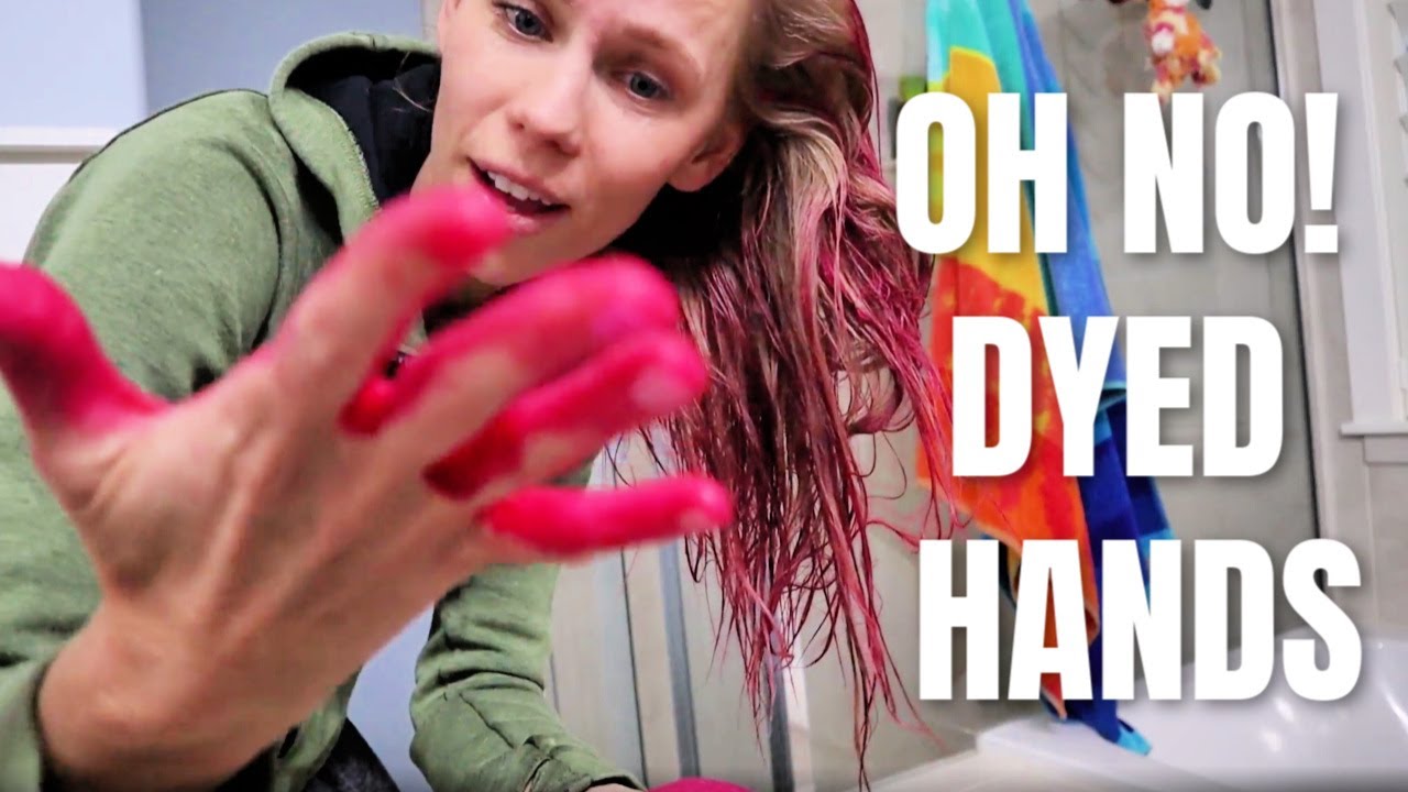 Dying my hair pink. #FAIL - YouTube