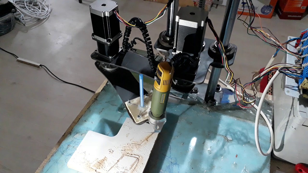 SCARA ROBOT - router - 3d printer - lazer kazıma - 3d DLP Printer - YouTube