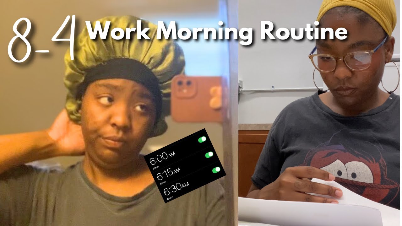 8-4 Workday Morning Routine - YouTube