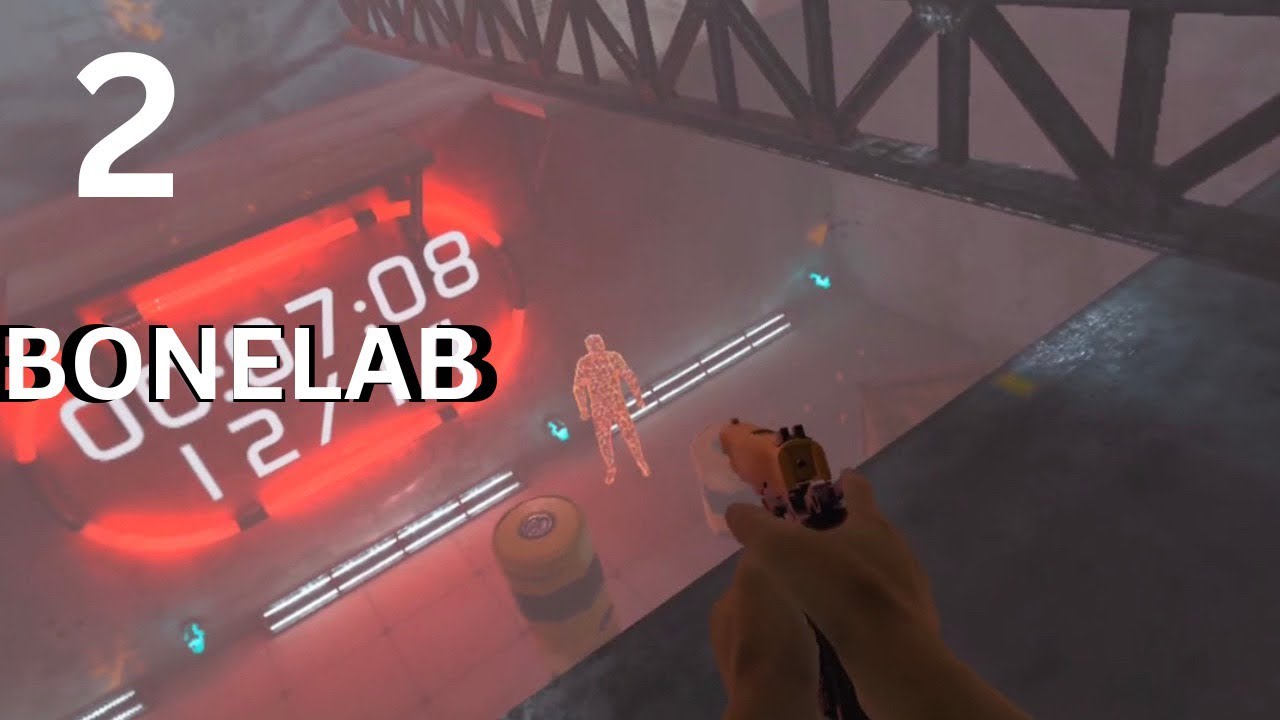 Making my way through the bonelab hub (BONELAB) - YouTube