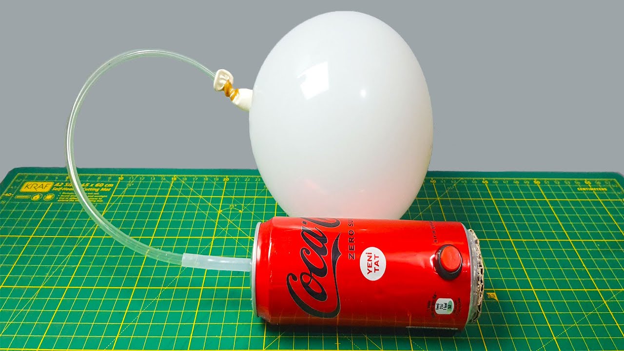 Genius DIY Balloon Inflator — Super Easy to Make! 💡🎈 - YouTube