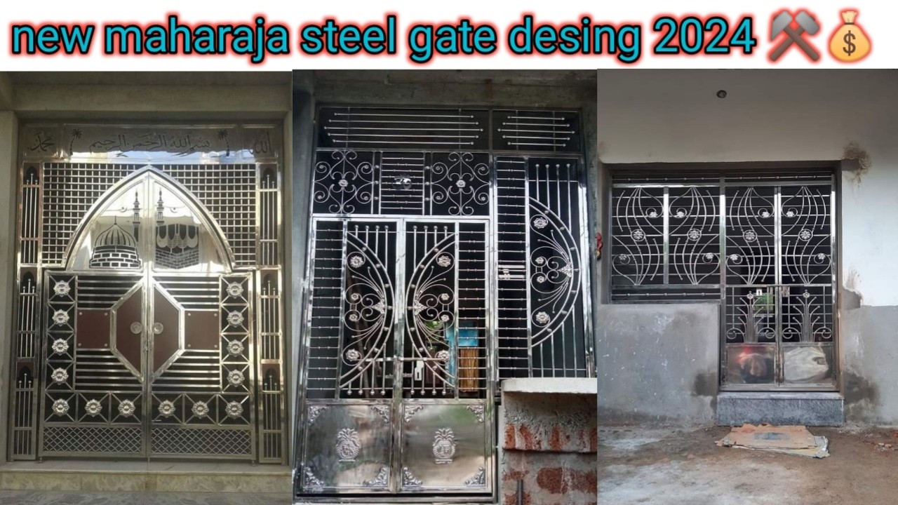 Top+50 steel maharaja gate desing 2024 new maharaja gate desing 🔥🔥🔥🔥📉 ...