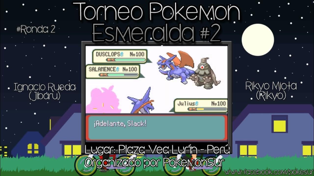 Jibaru vs Rikyo | Ronda 2 | Torneo Pokemon Esmeralda - PokemonSur - YouTube