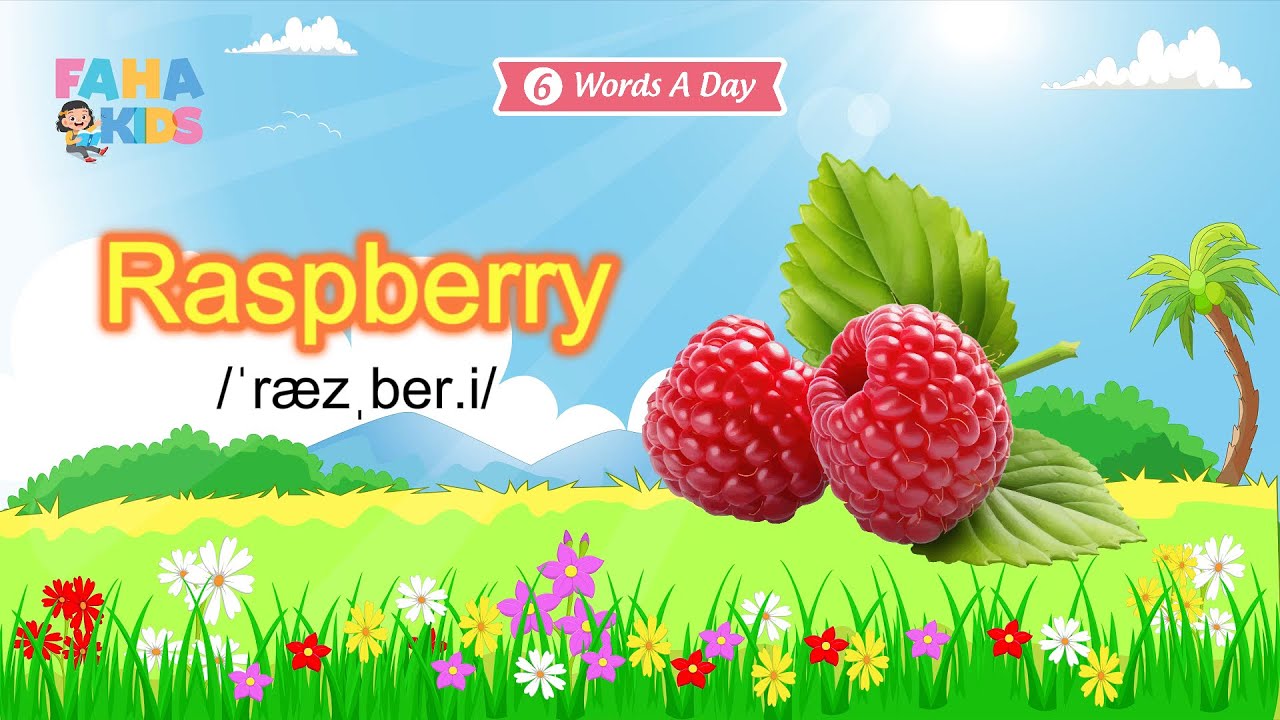 Learn The Name Of The Fruits For Kids | List Of Fruits | 02-P3 | 6 ...