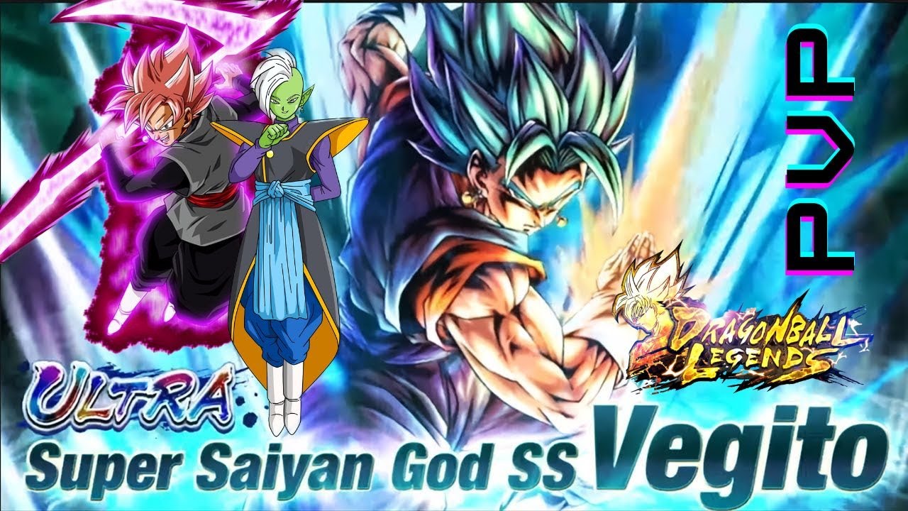 The future is now! (Dragonball Legends) PVP showcase Ultra Vegito Blue ...