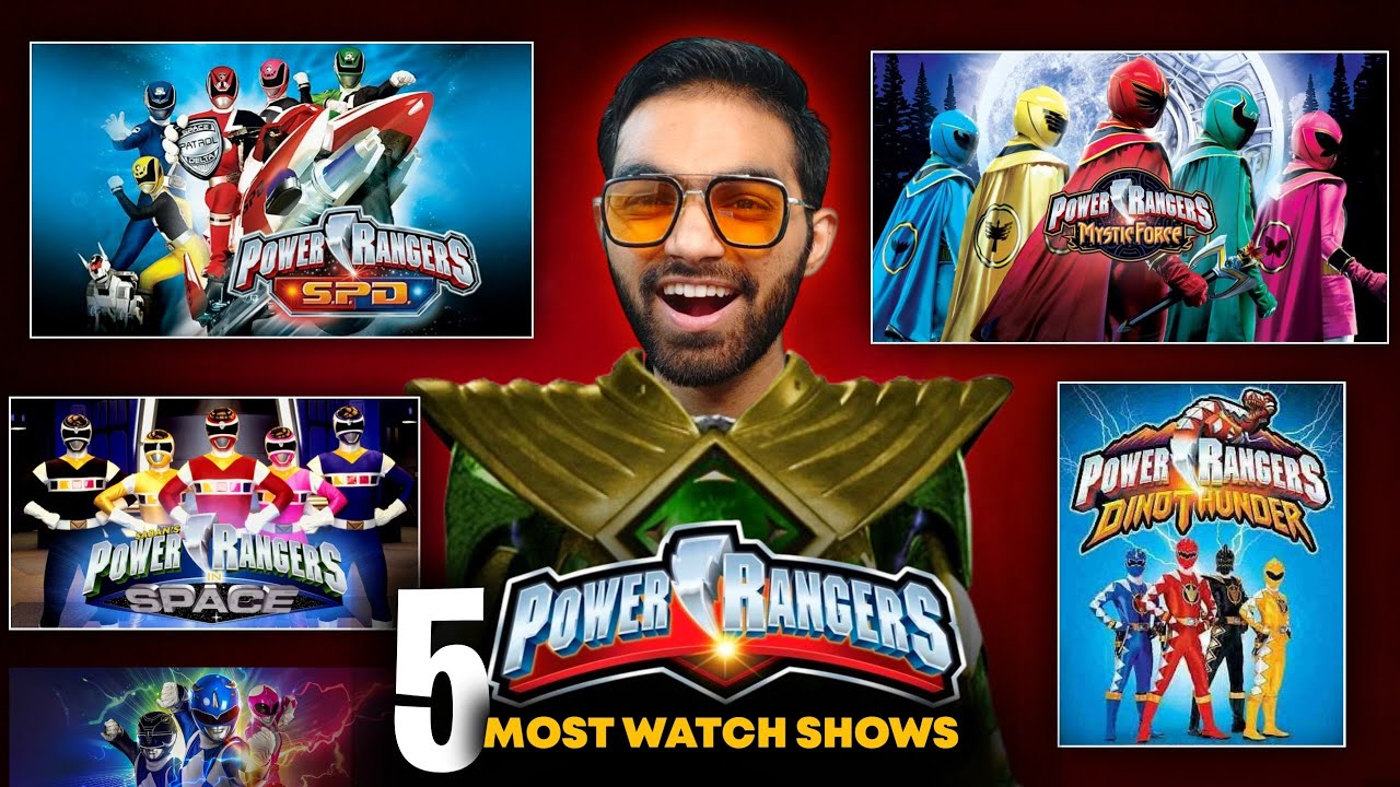 Top 5 Best Power Rangers Show | Why Power Rangers Stop In India | Most ...