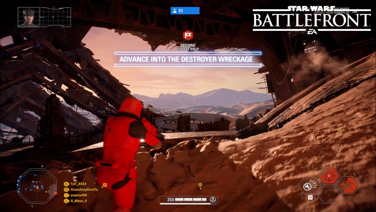 Star Wars Battlefront 2: Galactic Assault Gameplay | Jakku - YouTube