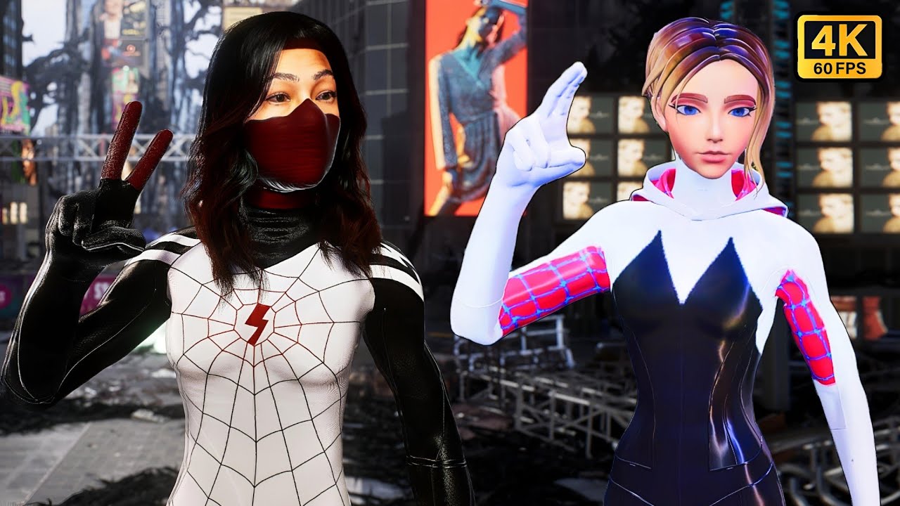 Cindy Moon and Gwen Stacy Team Up Against Sandman – Spider-Man 2 ...