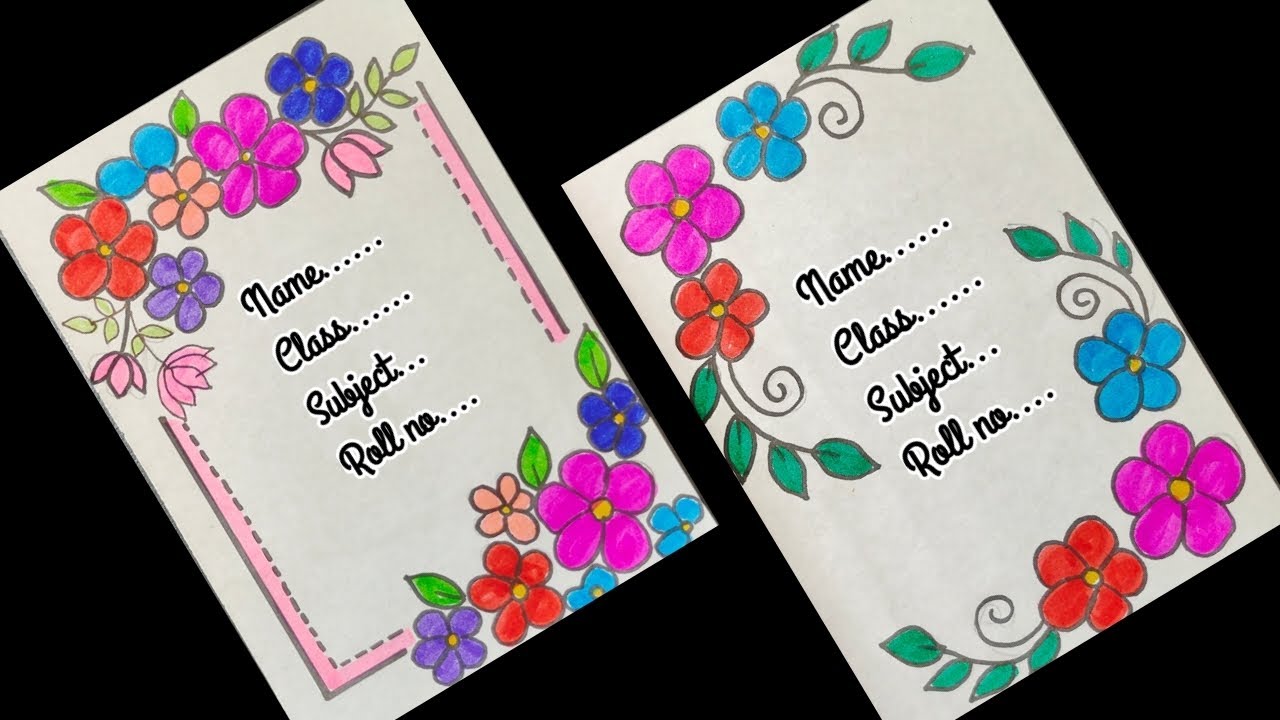 Project Work Designs /Project Design /Assignment Front Page Design ...