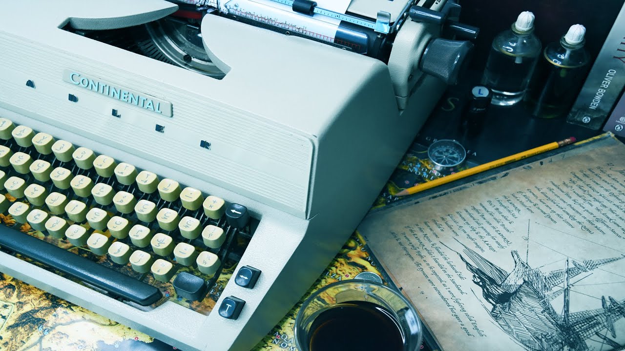 Office ASMR: Work With Me | Relaxing Typewriter Typing Sounds To ...