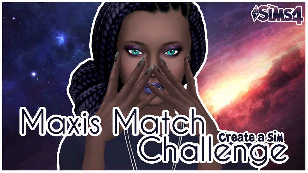 The Sims 4 | Create a Sim | Maxis Match Challenge - YouTube