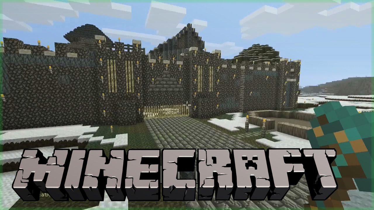 Minecraft Xbox One: Castle/House Tour With Commentary! - YouTube