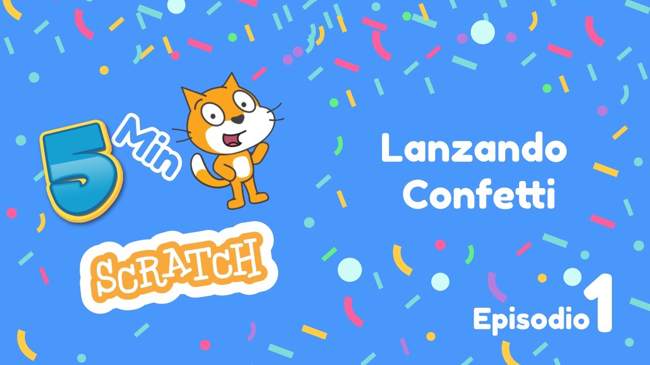 ¿Cómo hacer confetti? Part 1 Tutorial con Scratch - YouTube