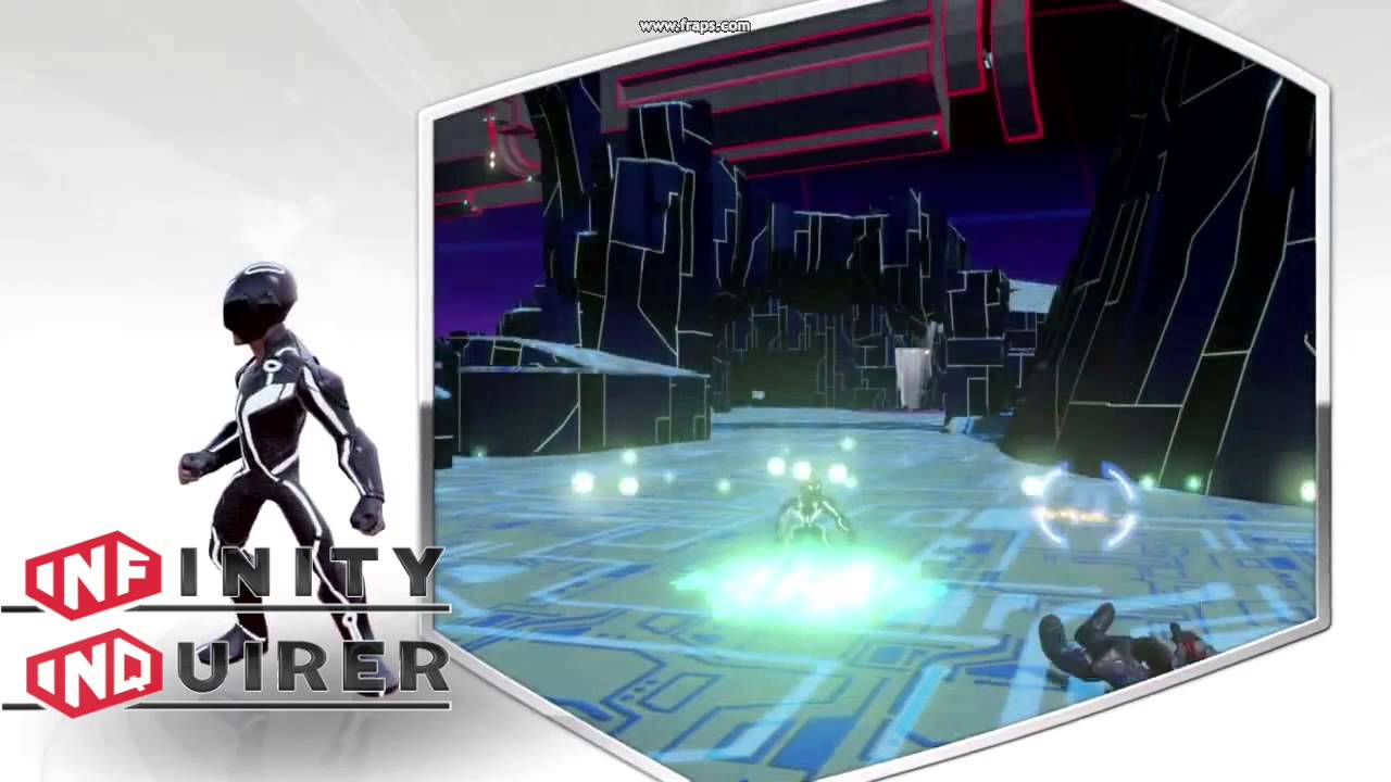 Sam Flynn Figure From Tron In Disney Infinity - YouTube