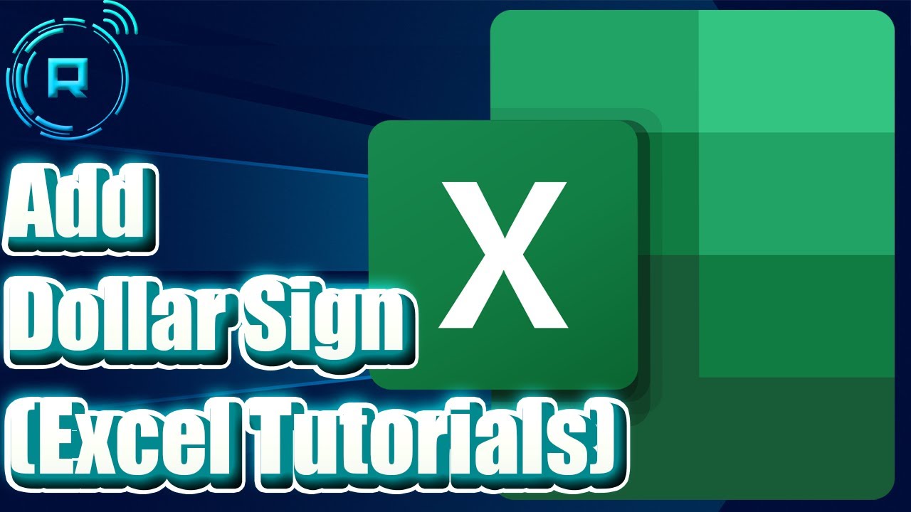 How To Add Dollar Sign In Microsoft Excel Tutorial YouTube How To Add Dollar Sign In Microsoft Excel Tutorial YouTube