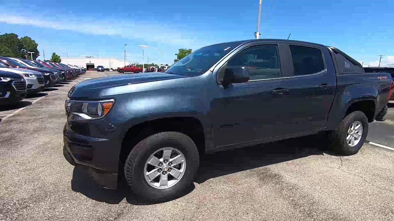 2020 CHEVROLET COLORADO Crew Cab Short Box 4-Wheel Drive WT - New Truck ...
