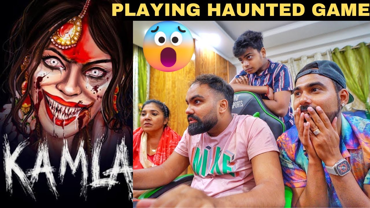 Finally Playing KAMLA 😱Haunted Game - With Family 😰*EPIC REACTIONS*🧛🏻‍♂ ...