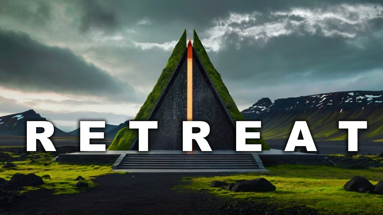RETREAT | Sci Fi Ambient Music To Think | Futuristic Temple Relaxing ...