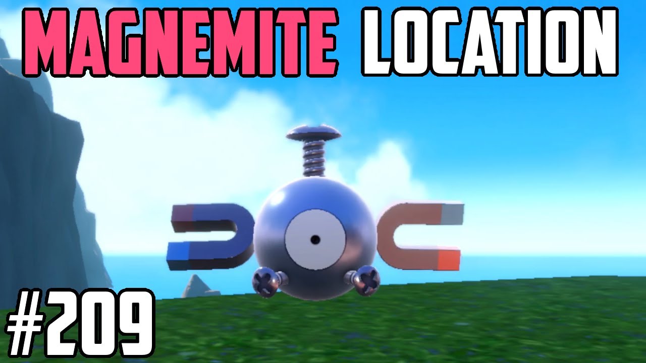 How to Catch Magnemite - Pokémon Scarlet & Violet - YouTube
