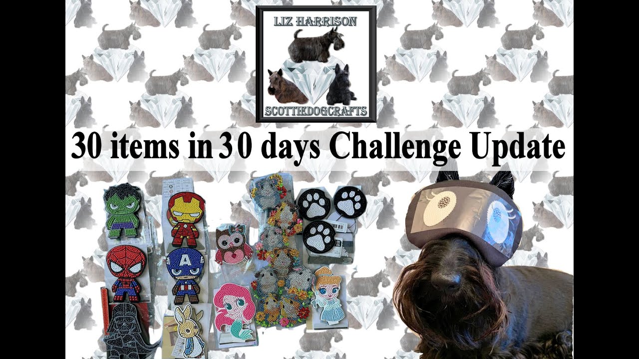 Diamond Painting | 30 items in 30 Days | challenge Days 11-20 | Catch ...