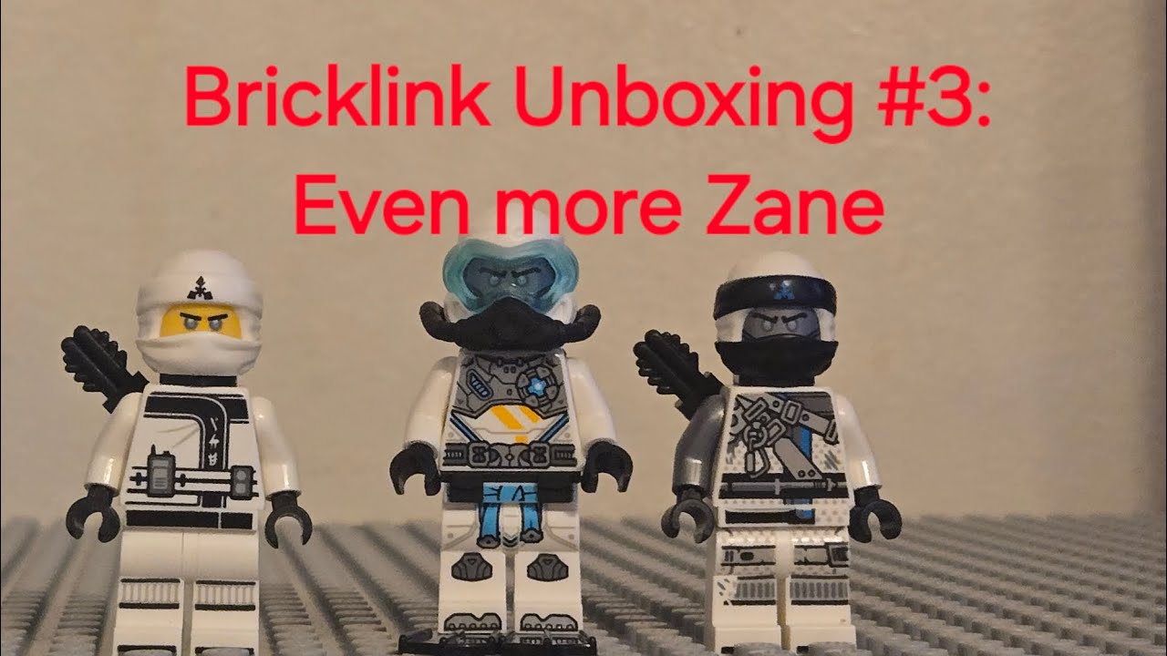 Bricklink Unboxing #3: Even more Zane - YouTube