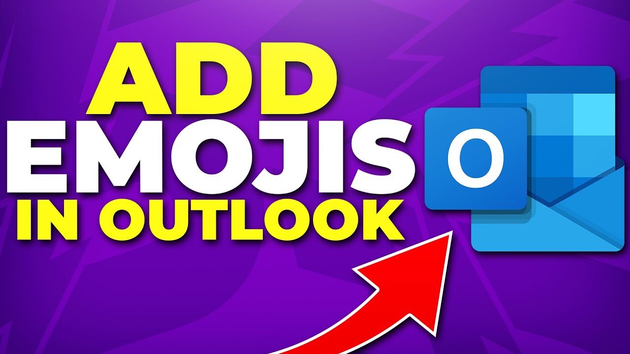 How to Add Emojis in Outlook Email - Fast & Easy - YouTube