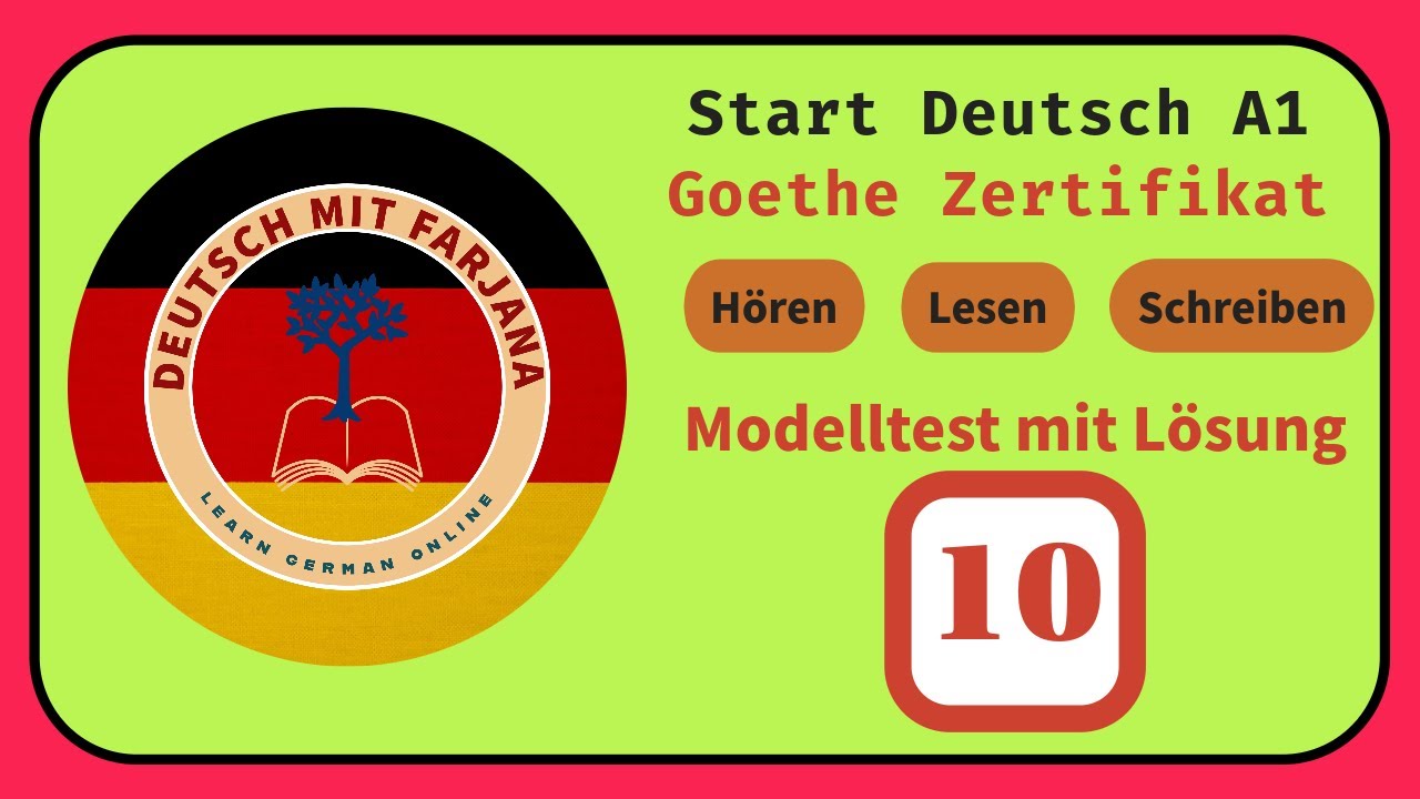 Start Deutsch A1 Hören, Lesen und Schreiben Modellsatz mit Lösung 10 ...
