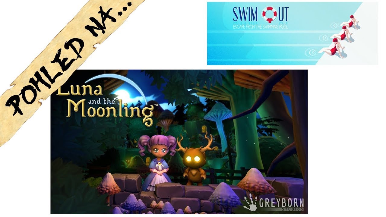 POHLED NA...Swim out; Luna and Moonling - YouTube