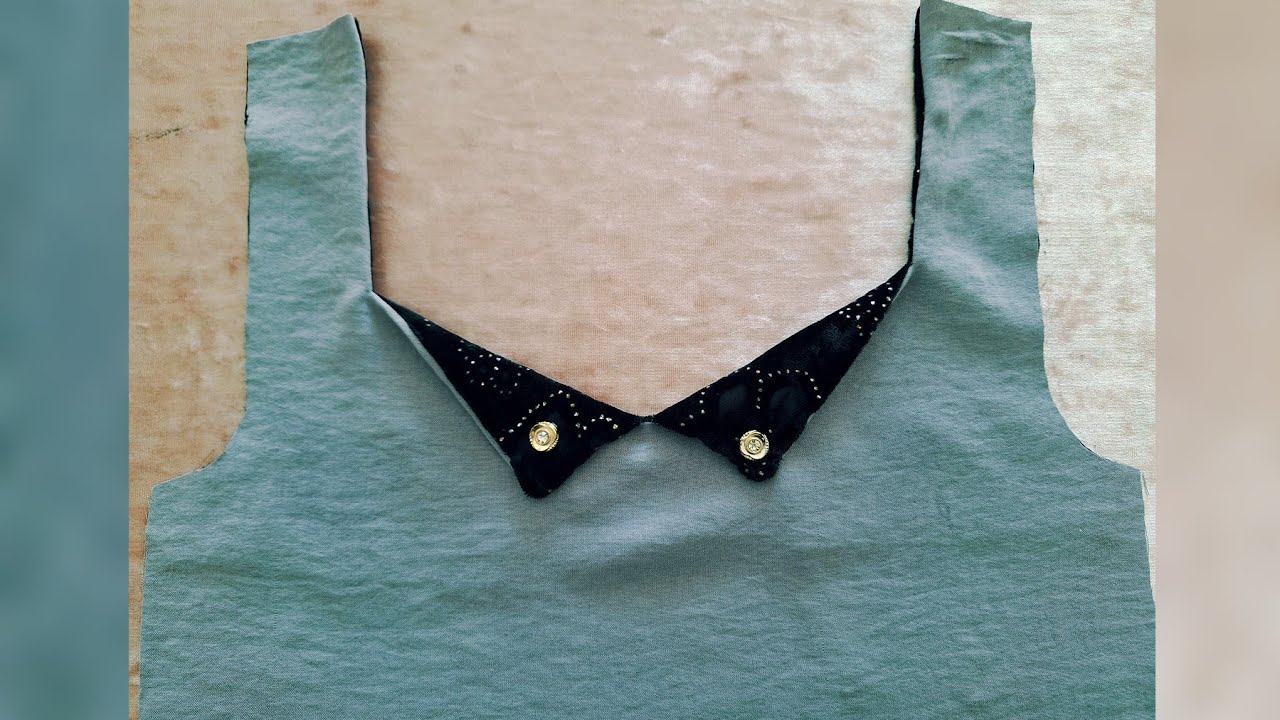 Sew a nice collar with this trick🤩🤩🤩🤩 - YouTube