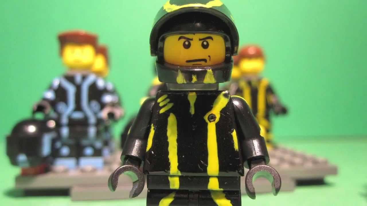 Custom Lego Tron Figures-Ebay Edition - YouTube