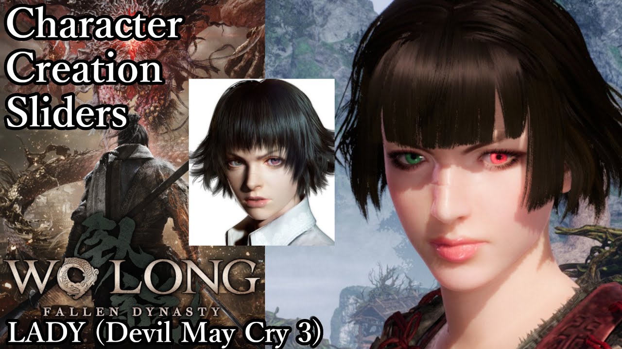 Wo Long: Fallen Dynasty Character Creation - LADY (Devil May Cry 3 ...