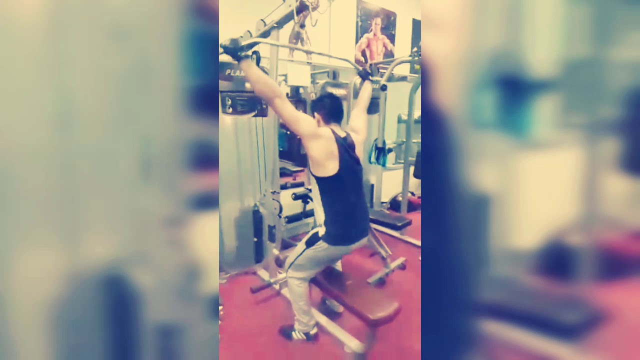 How to workout back for v shape - YouTube