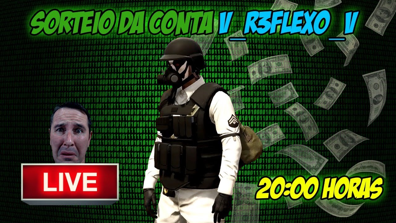 GTA 5 - SORTEIO DA SUPER CONTA V_R3FLEXO_V - CONTA MODDED DO PC - YouTube