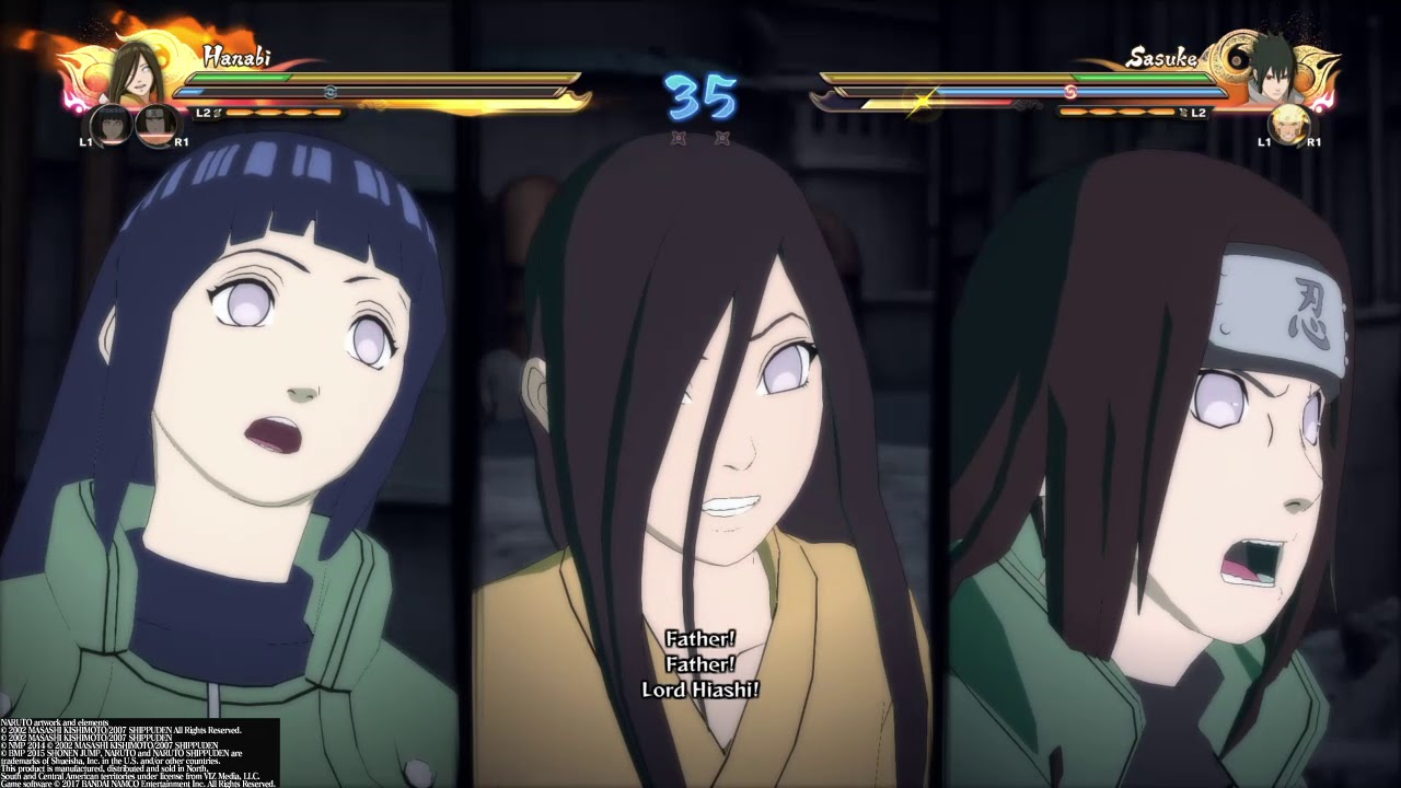 NARUTO SHIPPUDEN™: Ultimate Ninja® STORM 4 hyuga team attack - YouTube