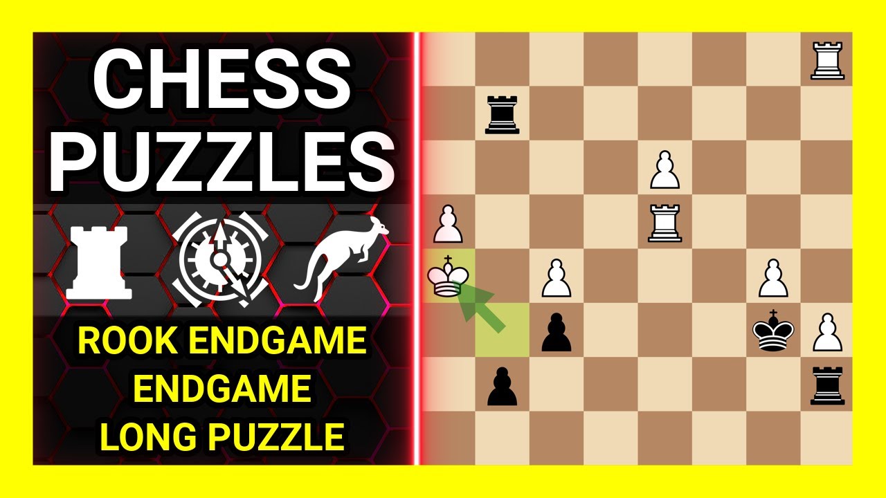 Chess Puzzles to Practice. Themes: Rook endgame, Endgame, Long puzzle ...