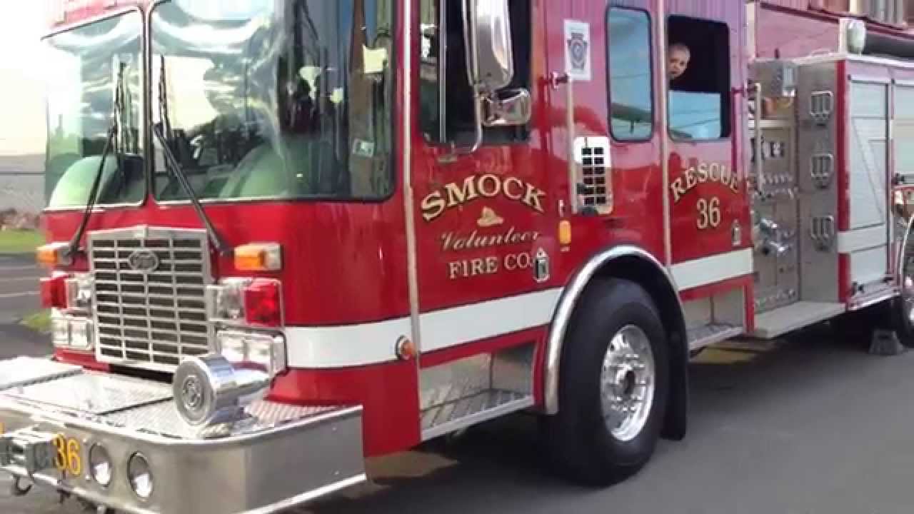 SMOCK VOLUNTEER FIRE COMPANY, TOYNE RESCUE 36 WALK AROUND, AT UNIONTOWN ...