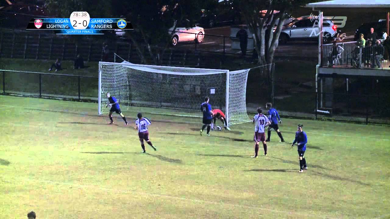 Canale Cup Qtr Final: Logan FC v Samford Rangers - YouTube