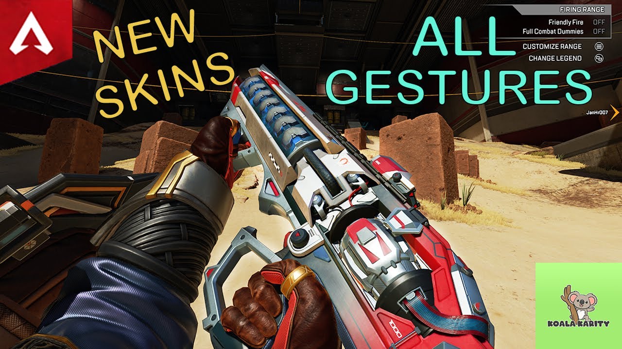 Legendary Skin for the Havoc (Amplified Impulse), All Gestures. [Apex ...